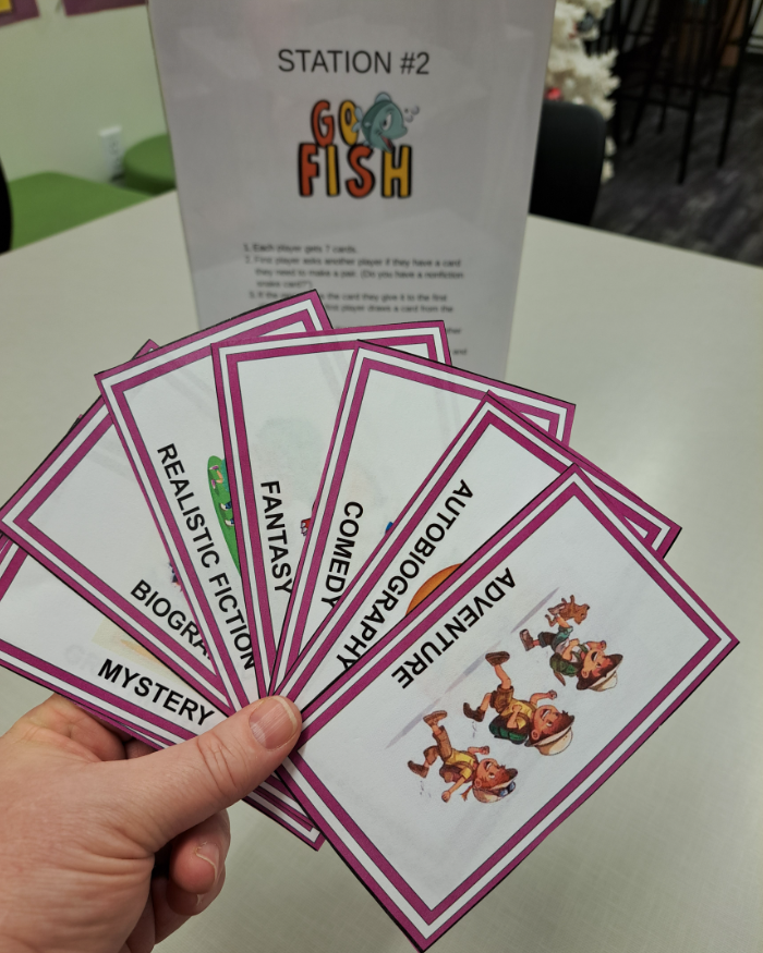 Go Fish! Library Centers Game – Tech Fun In The Library