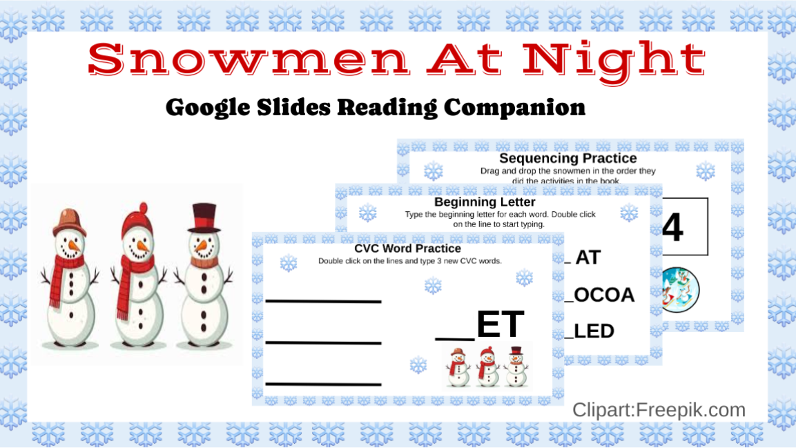 Snowman Read Alouds – Tech Fun In The Library