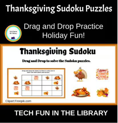 Gobbling Up Learning: Our Thanksgiving Library Activities – Tech Fun In ...
