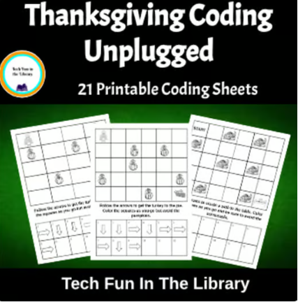 Gobbling Up Learning: Our Thanksgiving Library Activities – Tech Fun In ...